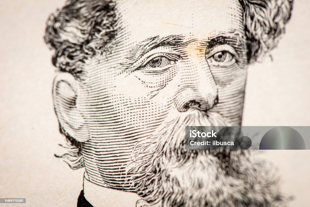 Ilustración De Retrato De Autores Famosos Del Pasado Charles Dickens Y Más Vectores Libres De