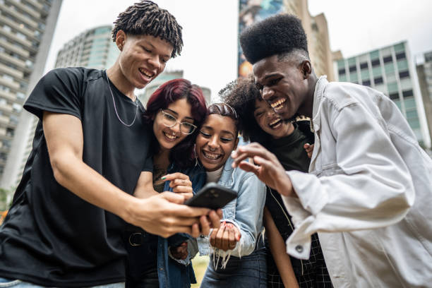 Free Stock Photo of Multiethnicity people taking a group photo with ...