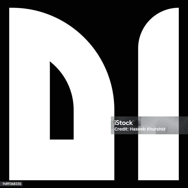 Logo Dm Minimal Icône Dune Lettre Dm Sur Fond De Luxe Idée De Logo