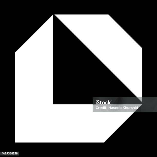 Logo Dl Minimal Ikon Huruf Dl Dengan Latar Belakang Mewah Ide Logo