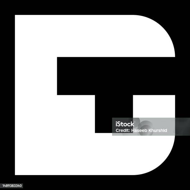 Logo Dt Minimal Icône Dune Lettre Td Sur Fond De Luxe Idée De Logo