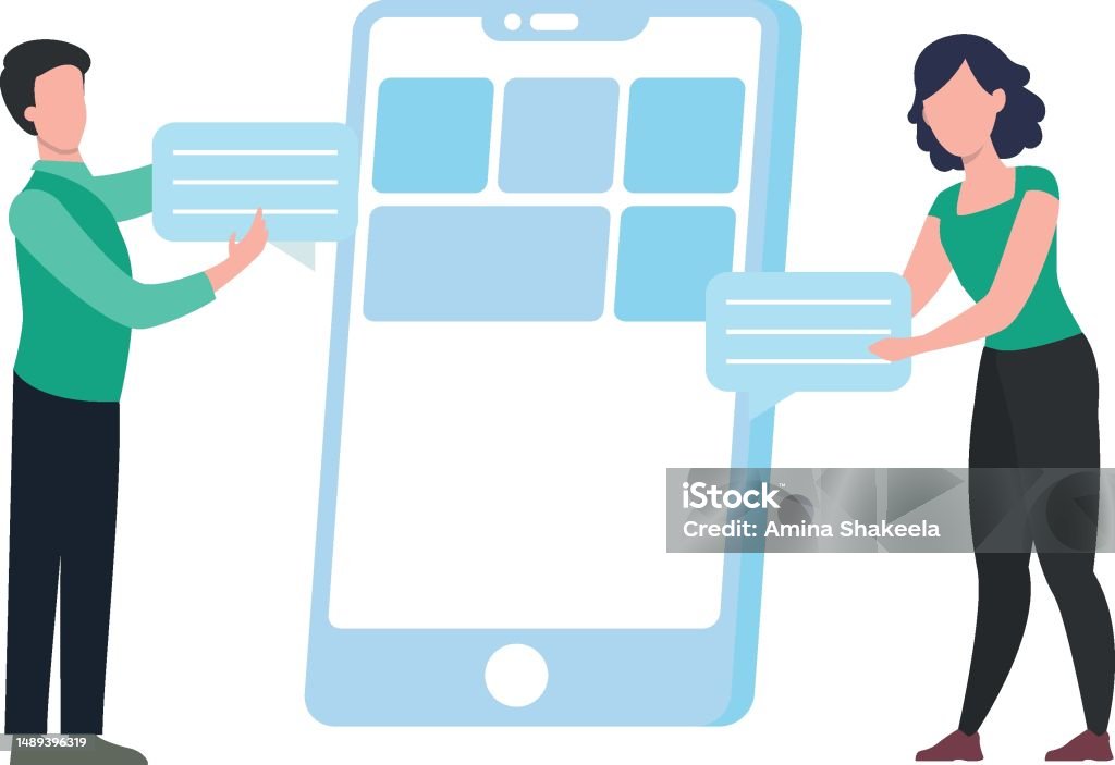 Anak Lakilaki Dan Perempuan Mengobrol Online Ilustrasi Stok - Unduh ... Anak Lakilaki Dan Perempuan Mengobrol Online Ilustrasi Stok - Unduh ...