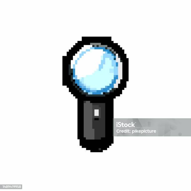 Magnifer Lupe Spiel Pixel Art Vektor Illustration Stock Vektor Art und ... Magnifer Lupe Spiel Pixel Art Vektor Illustration Stock Vektor Art und ...