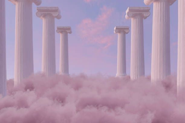 Free Stock Photo of Pillars and Clouds | Download Free Images and Free ...