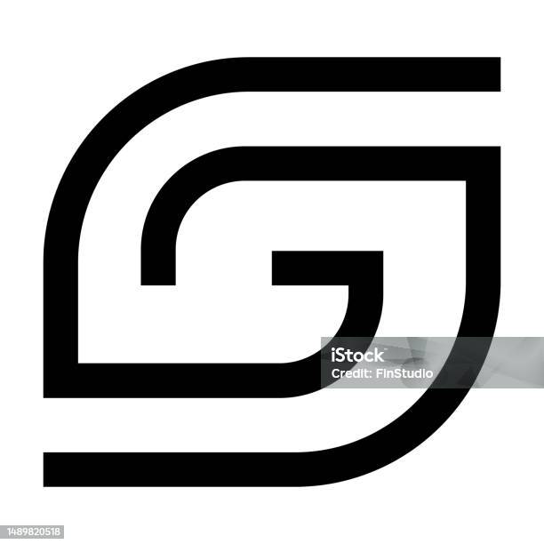 Logo Sg Initial Innovant Professionnel Et Logo Gs Lettre Sg Ou Gs