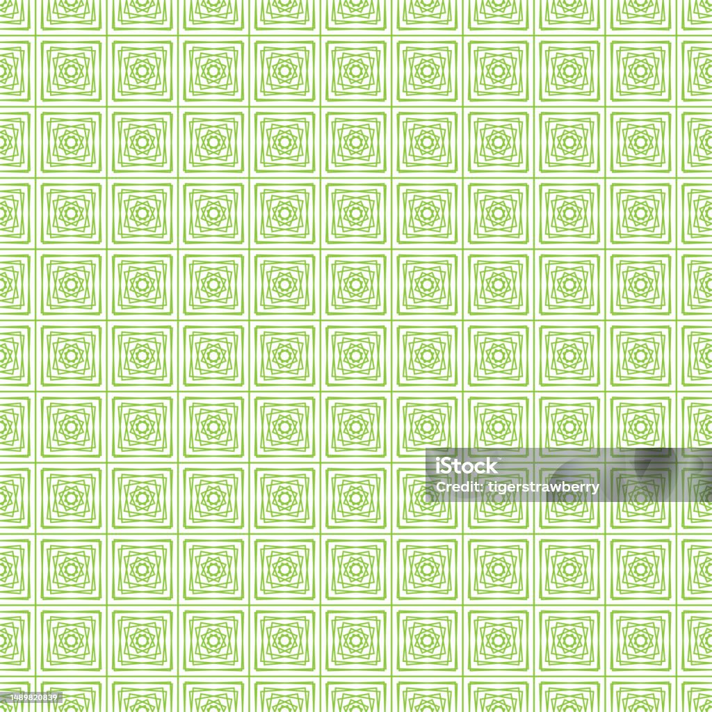 Pola Geometris Abstrak Dengan Garis Geometri Mulus Suci Ketupat