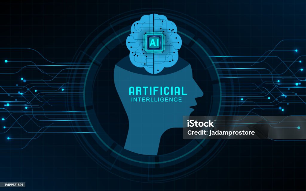 Artificial Intelligence Learning With Digital Brain And Circuit
