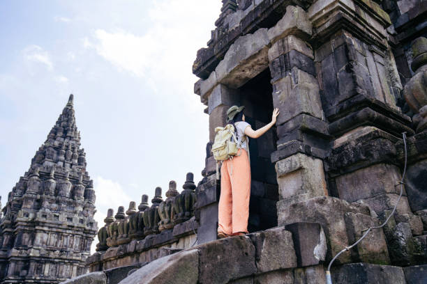 Free picture: Stone stairs at Prambanan Hindu temple in Yogyakarta, in ...