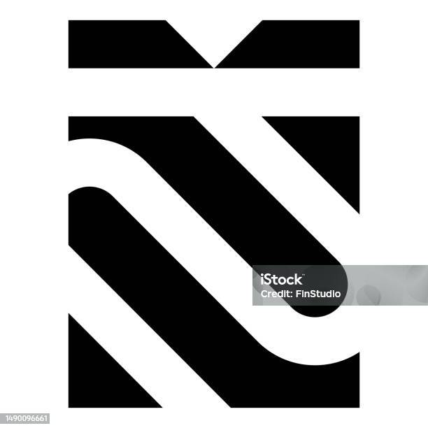 Logo Zm Awal Inovatif Profesional Dan Logo Mz Huruf Zm Atau Mz Monogram