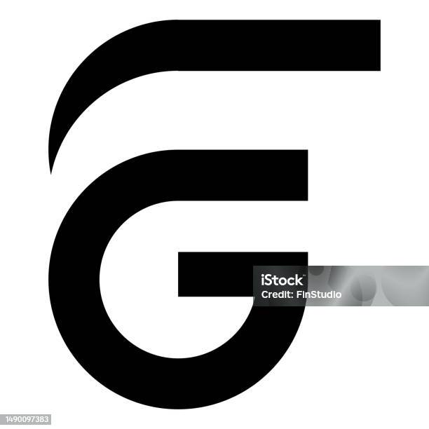 Logo Fg Initial Innovant Professionnel Et Logo Gf Lettre Fg Ou Gf
