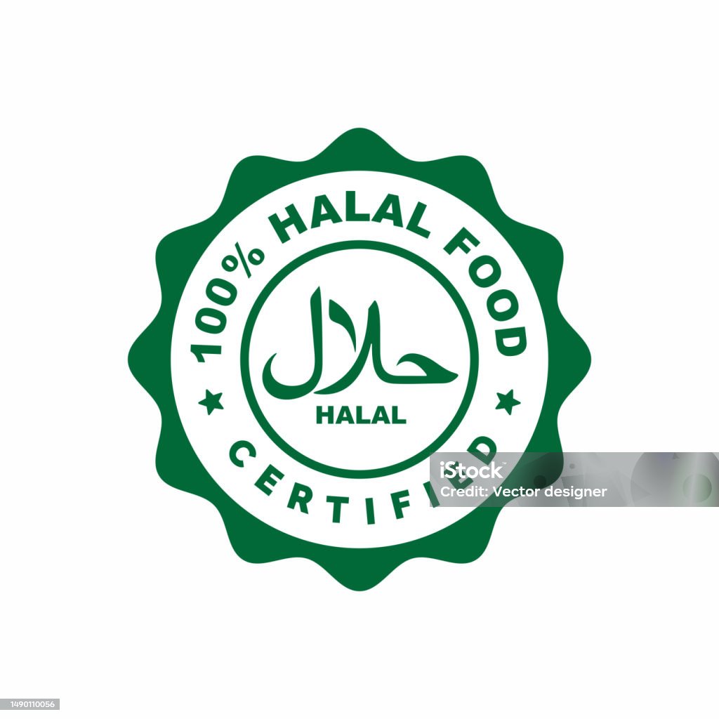 Halal Mark Icon Isolated On White Background Stock Illustration ... Halal Mark Icon Isolated On White Background Stock Illustration ...