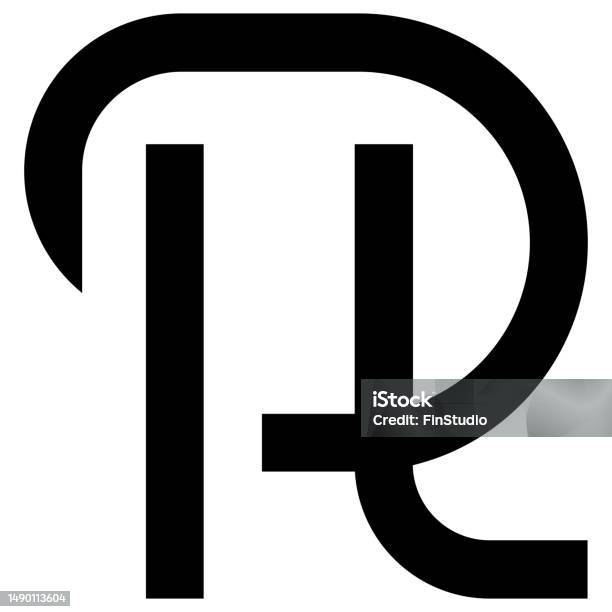 Logo Rl Initial Innovant Professionnel Et Logo Lr Lettre Rl Ou Lr