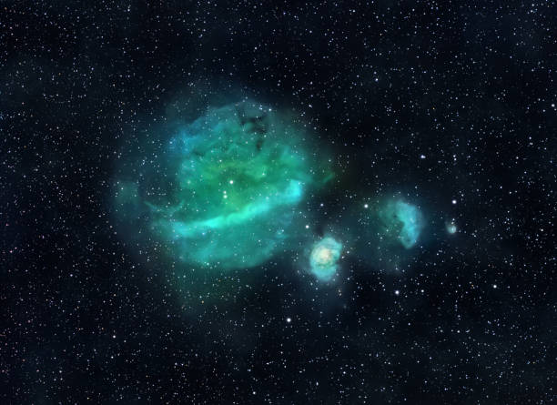 Free picture: Majestic nebula stars creation big bang in deep universe