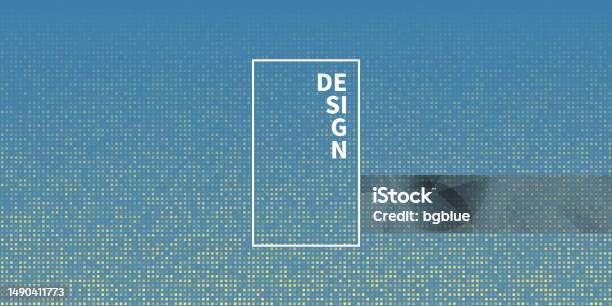 Abstrak Latar Belakang Halftone Kuning Dengan Titiktitik Desain Trendi