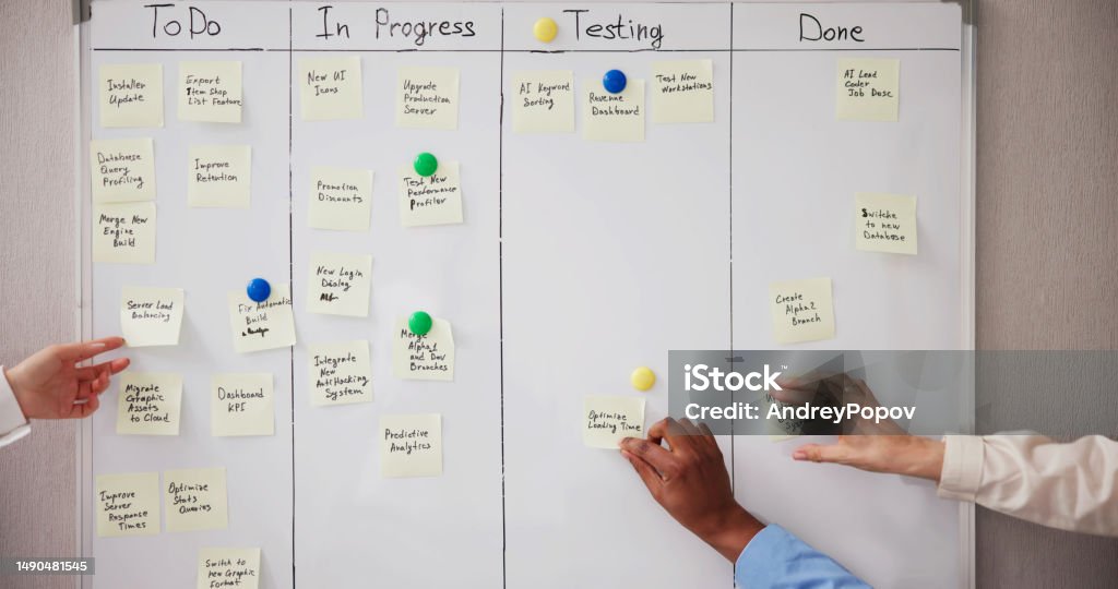 Agile Business Team Stock Photo - Download Image Now - Planning, Kanban ... Agile Business Team Stock Photo - Download Image Now - Planning, Kanban ...
