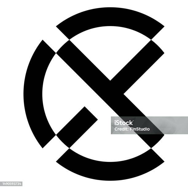 Logo Xc Initial Professionnel Innovant Et Logo Cx Lettre Xc Ou Cx