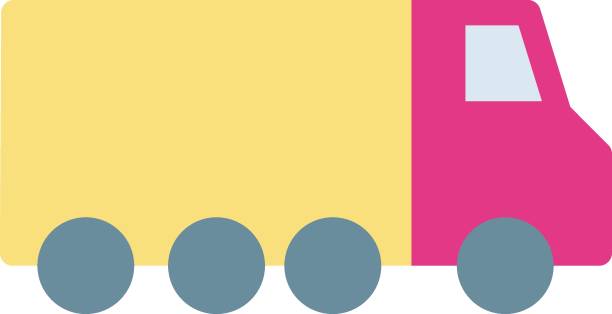 5700 Cartoon Semi Trucks Stock Illustrations Royalty Free Vector