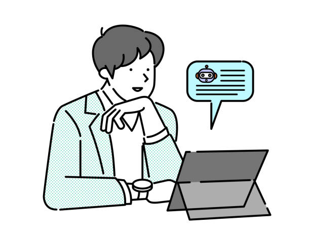 50+ Conversational Bot Illustrations, Royalty-Free Vector Graphics ... 50+ Conversational Bot Illustrations, Royalty-Free Vector Graphics ...