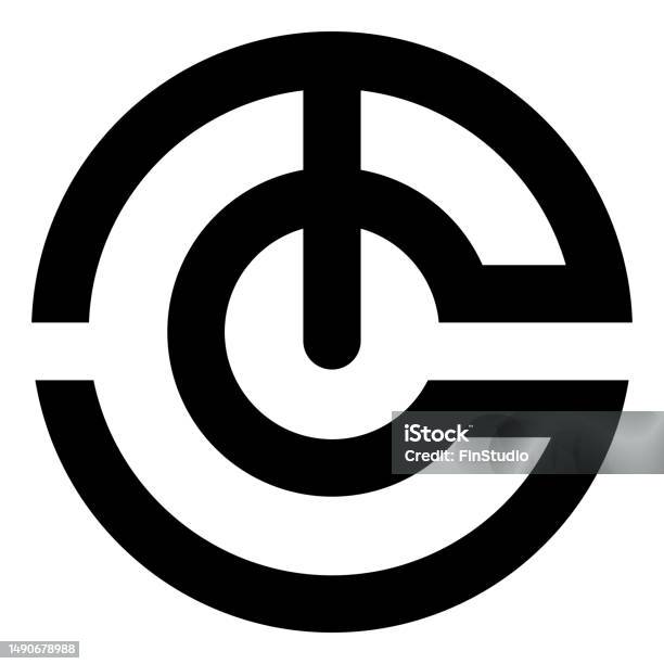 Logo Ct Initial Professionnel Innovant Et Logo Tc Lettre Ct Ou Tc