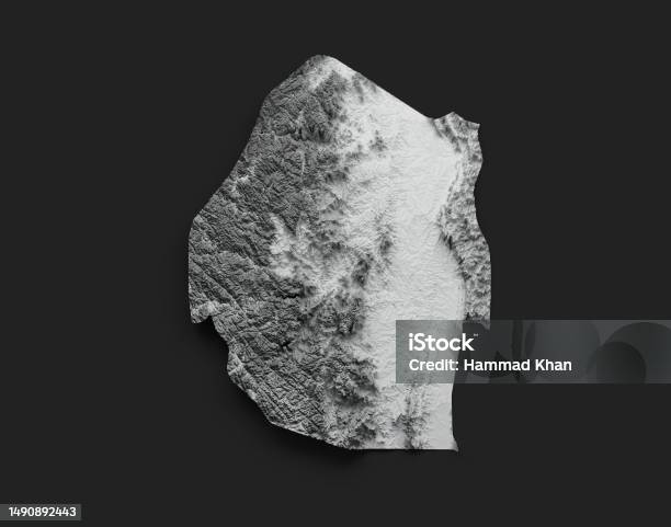 Peta Eswatini Relief Berbayang Peta Tinggi Warna Pada Ilustrasi 3d ... Peta Eswatini Relief Berbayang Peta Tinggi Warna Pada Ilustrasi 3d ...