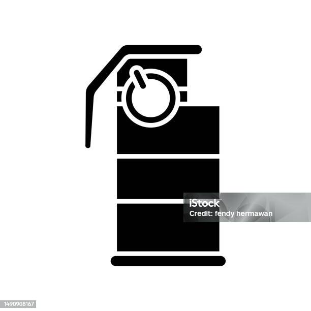 Greanade Icon Vector Design Template In White Background Stock