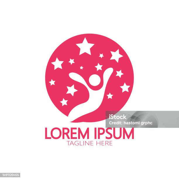 Conception De Logo De Jardin Denfants Illustration Dicône De Modèle