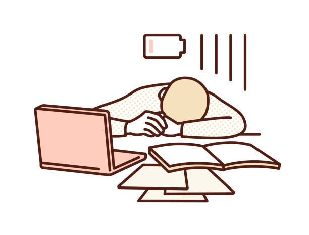 Too Tired Clip Art