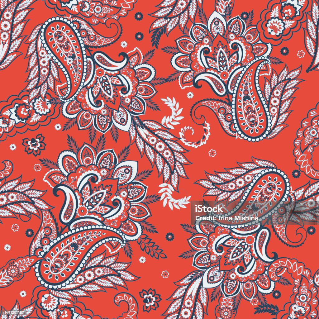 Paisley Pattern Great Vector Design For Any Purposes Seamless