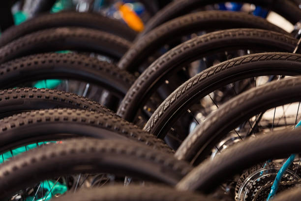 Free Stock Photo of Close Up of a Bicycle Surrounded by Multiple Bikes ...