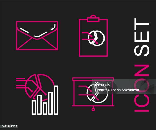 Atur Papan Garis Dengan Bagan Grafik Infografis Pai Ikon Clipboard Dan ... Atur Papan Garis Dengan Bagan Grafik Infografis Pai Ikon Clipboard Dan ...