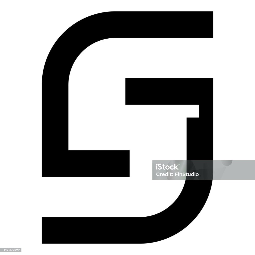 Logo Sj Initial Innovant Professionnel Et Logo Js Lettre Sj Ou Js