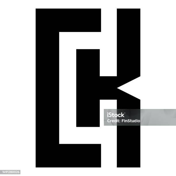 Logo Ck Initial Professionnel Innovant Et Logo Kc Lettre Ck Ou Kc