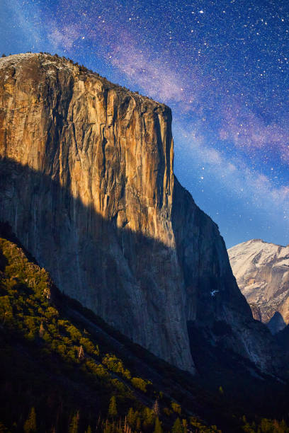 El Capitan Night Wallpaper El Capitan Yosemite Stock Photos, Royalty