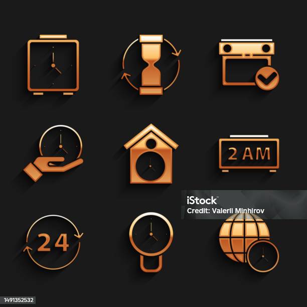 Set Jam Dinding Retro Jam Waktu Dunia Jam Alarm Digital 24 Jam Kalender