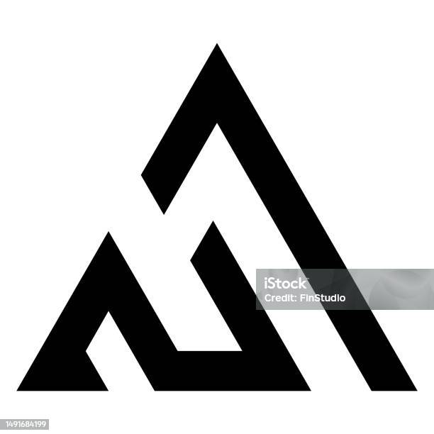 Logo An Awal Inovatif Profesional Dan Logo Na Huruf An Atau Na Monogram