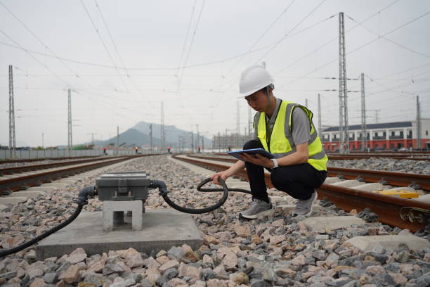 Free Stock Photo of Portrait of rail transport specialist engineers on ...