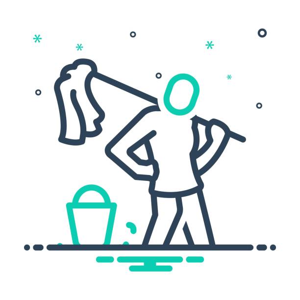 Download Broom, Mob, Cleaning. Royalty-Free Vector Graphic - Pixabay