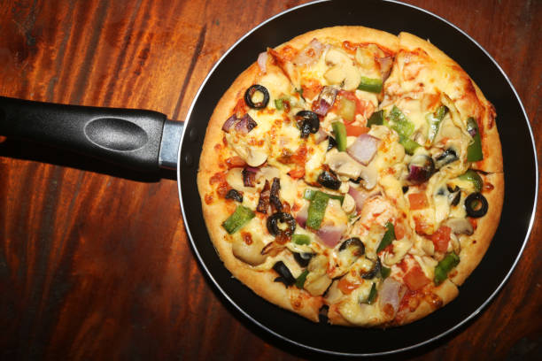 Free Stock Photo of Close Up of a Pizza on a Pan | Download Free Images ...