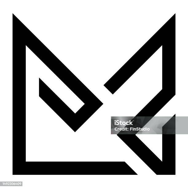 Logo Zm Awal Inovatif Profesional Dan Logo Mz Huruf Zm Atau Mz Monogram