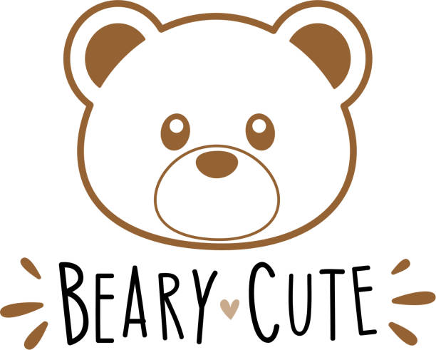 Vector Teddy Bears Stencils