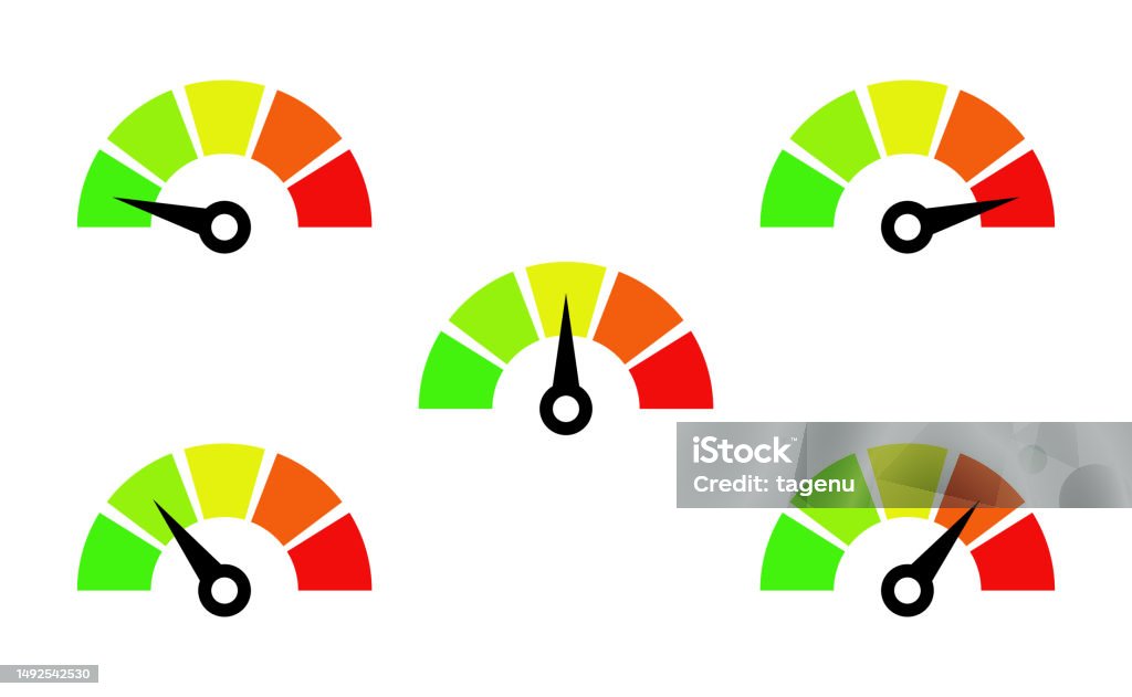 Speedometer Icon Set Color Scale Speedometer Tachometer Iconsvector ... Speedometer Icon Set Color Scale Speedometer Tachometer Iconsvector ...