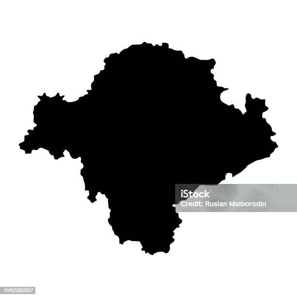 Carte Du District De Toplica District Administratif De Serbie