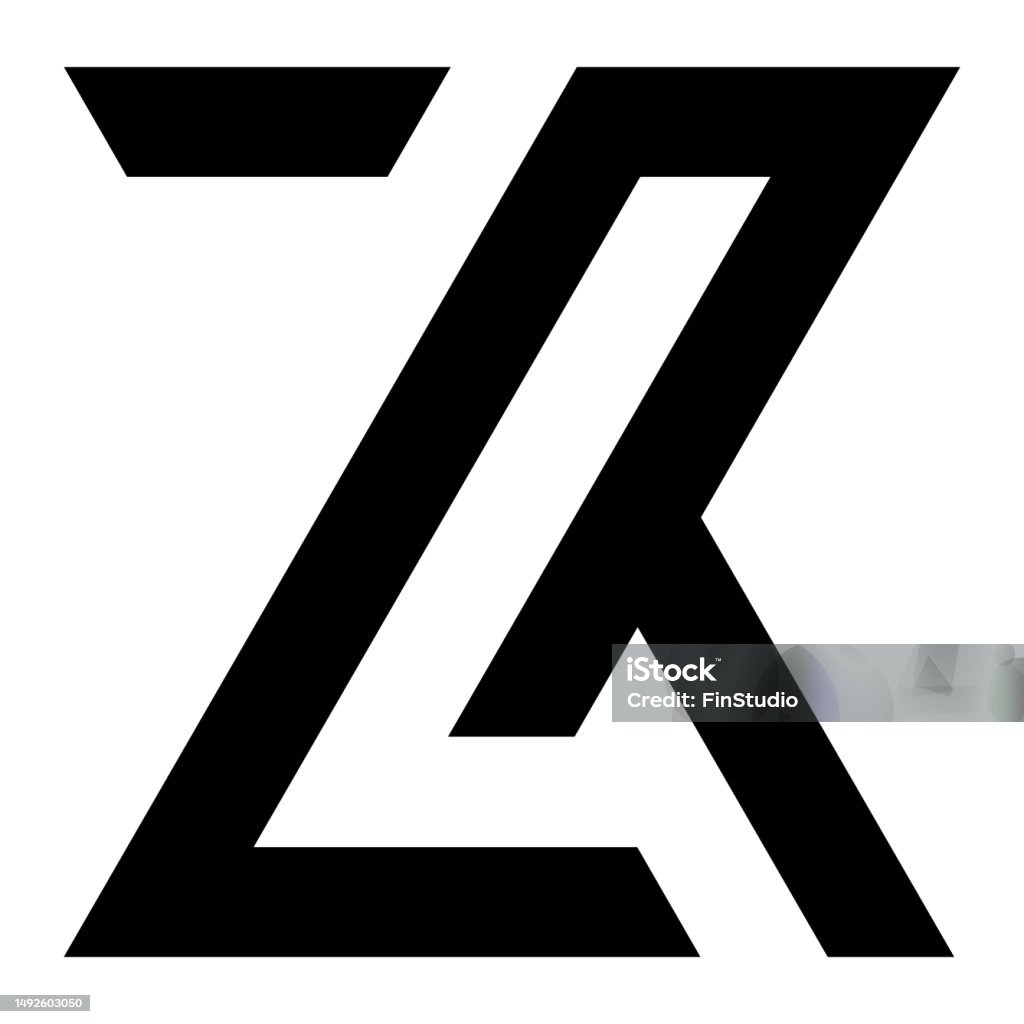 Vetores De Logotipo Zk Inicial Inovador Profissional E Logotipo Kz