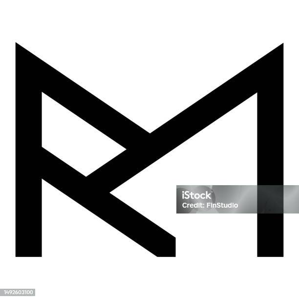 Logo Rm Initial Professionnel Innovant Et Logo Mr Lettre Rm Ou Mr