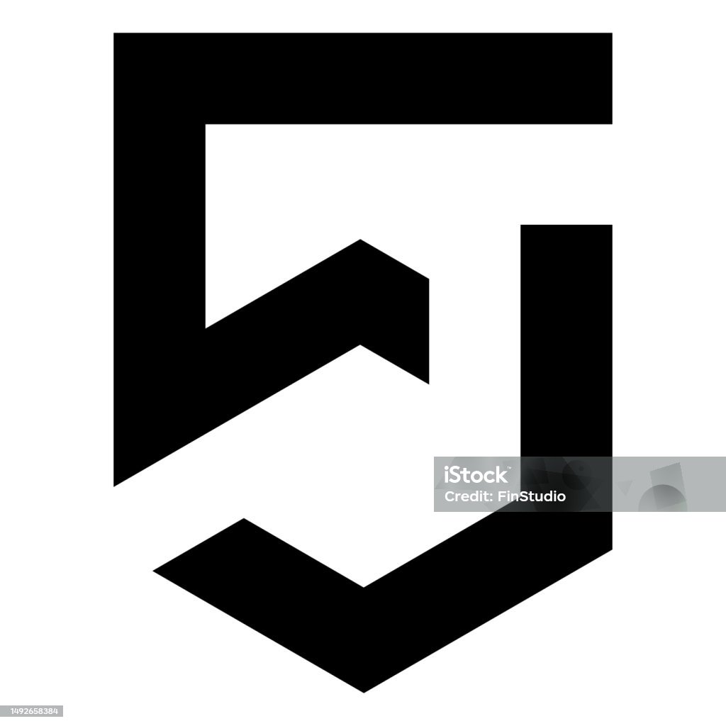 Logo Sj Initial Innovant Professionnel Et Logo Js Lettre Sj Ou Js