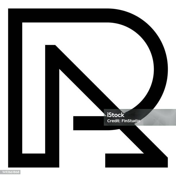 Logo Rp Awal Inovatif Profesional Dan Logo Pr Huruf Rp Atau Pr Monogram