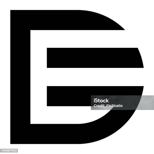 Logo Ed Awal Inovatif Profesional Dan Logo De Huruf Ed Atau De Monogram