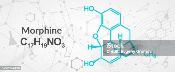 Morphine Chemical Formula Morphine Chemical Molecular Structure Stock ... Morphine Chemical Formula Morphine Chemical Molecular Structure Stock ...