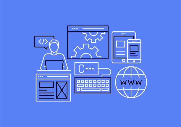 680 Html Css Javascript Stock Illustrations Royalty Free Vector