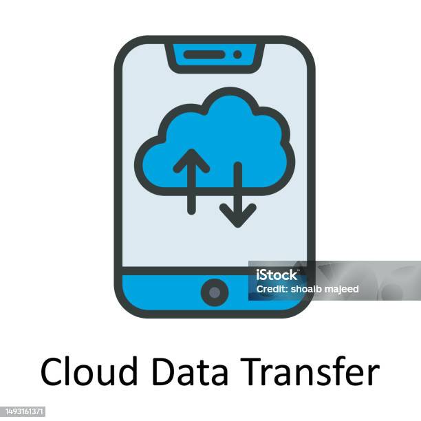 Garis Besar Isi Vektor Transfer Data Cloud Ilustrasi Desain Ikon Seo ... Garis Besar Isi Vektor Transfer Data Cloud Ilustrasi Desain Ikon Seo ...